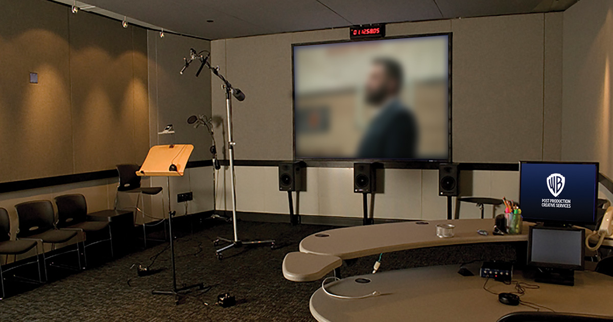 Burbank: ADR Stages ‣ Warner Bros. Post Production Creative Services